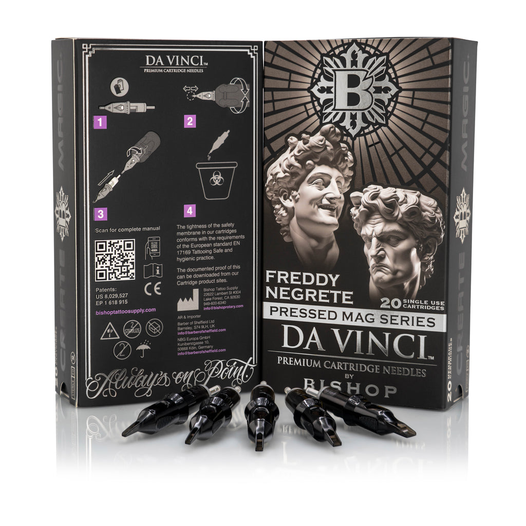 DA VINCI V2 (Freddy Negrete) - Artist Series – Bishop Tattoo Supply