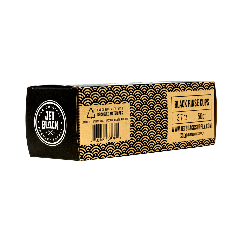 Products Jet Black Supply - Black Rinse Cups 3.7oz (Pack of 50 ...