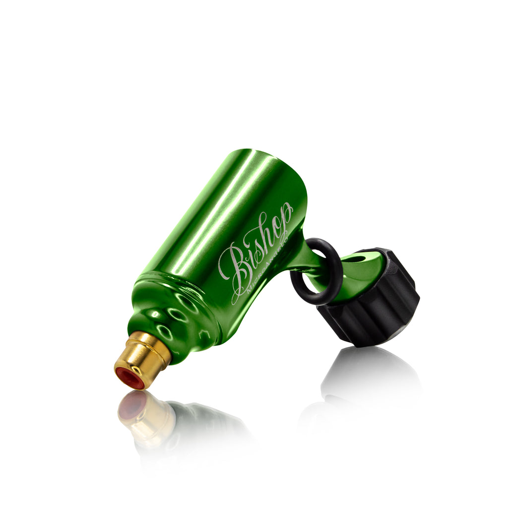 Microangelo Tattoo Machine - Emerald Green – Bishop Tattoo Supply